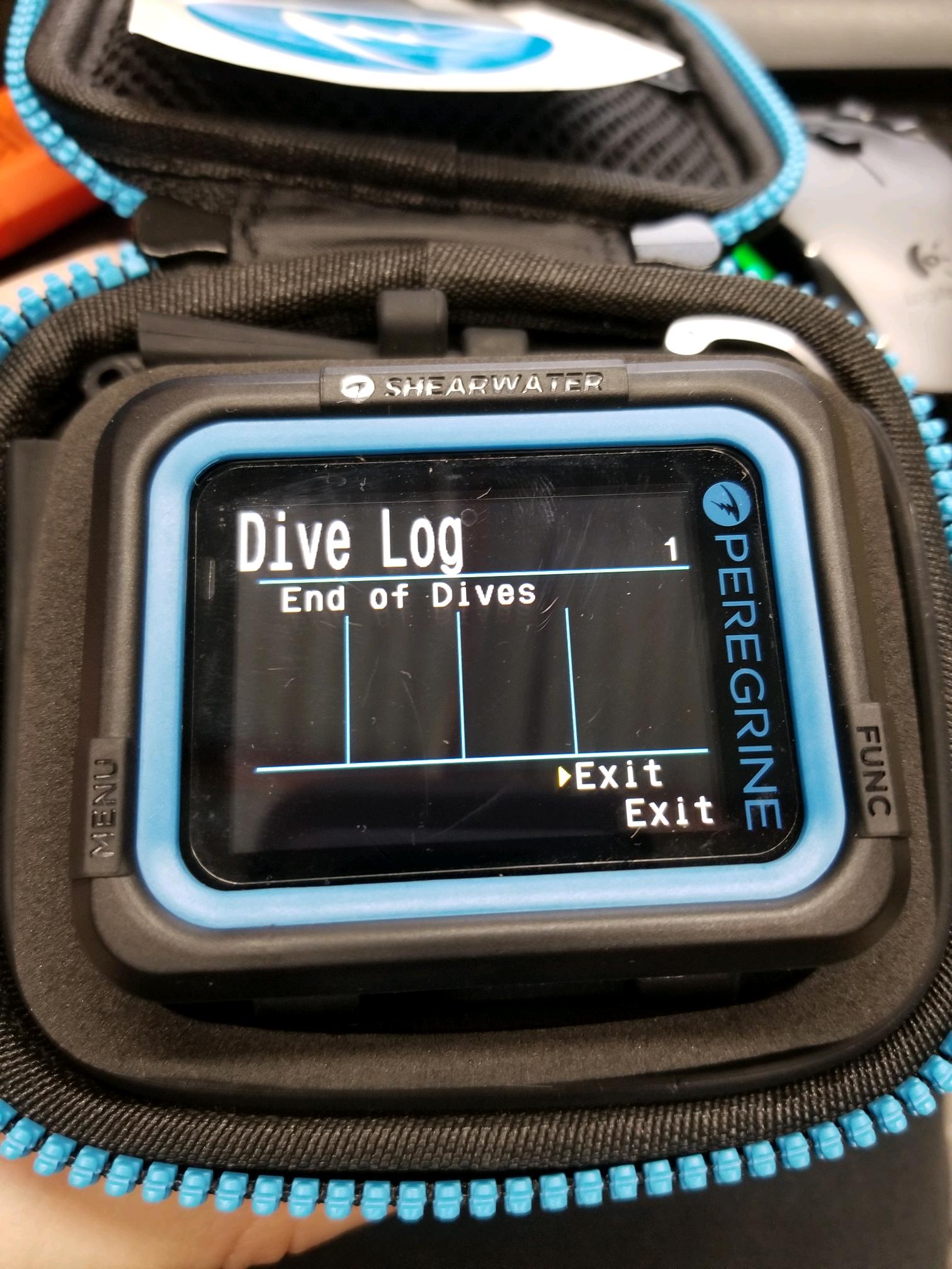 USED Shearwater Research Peregrine Dive Computer | DIPNDIVE