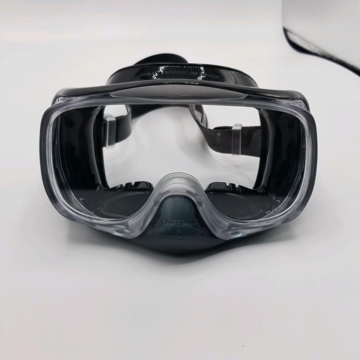 Open Box Tusa Imprex 3D Hyperdry Mask - Black / Black | DIPNDIVE