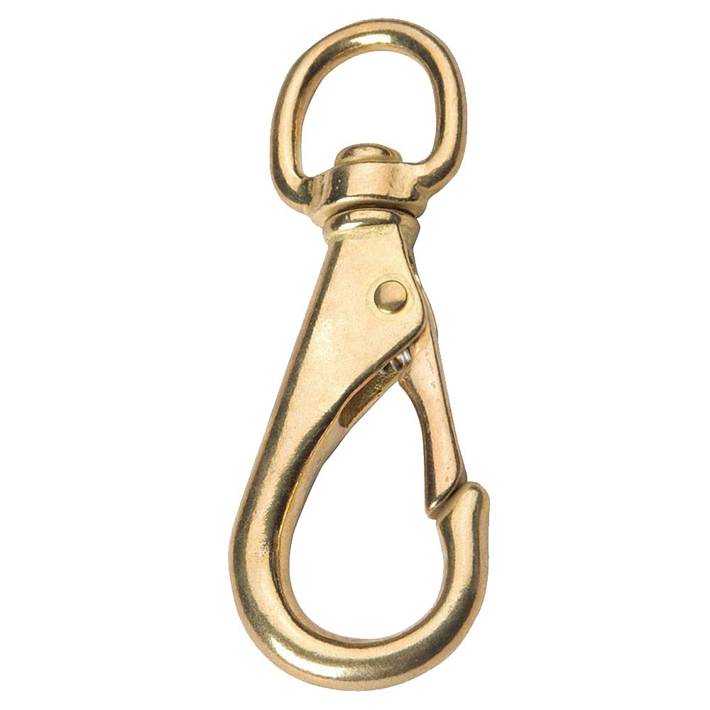 Trident Brass Swivel Bolt Snap Clip - Size 2 | DIPNDIVE