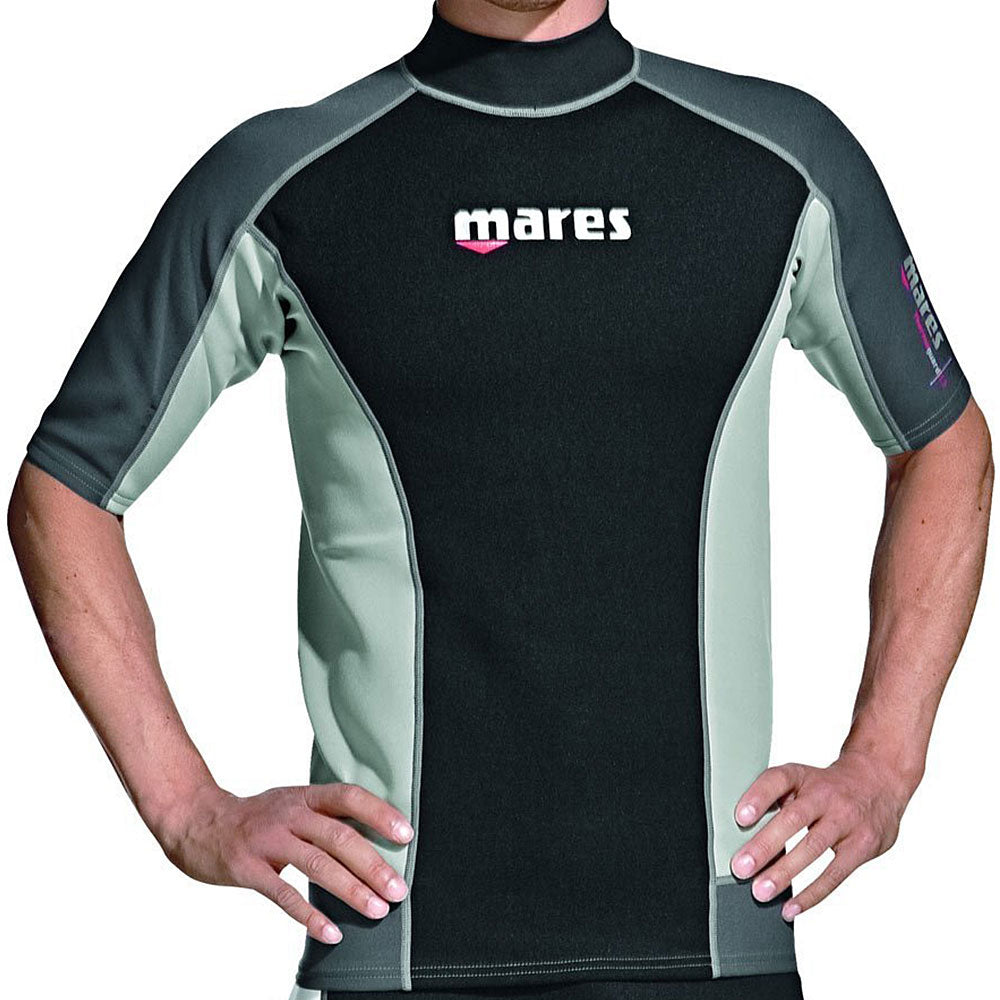 Open Box Mares Thermo Guard 0.5 Short Sleeve Top Scuba Diving Wetsuit ...