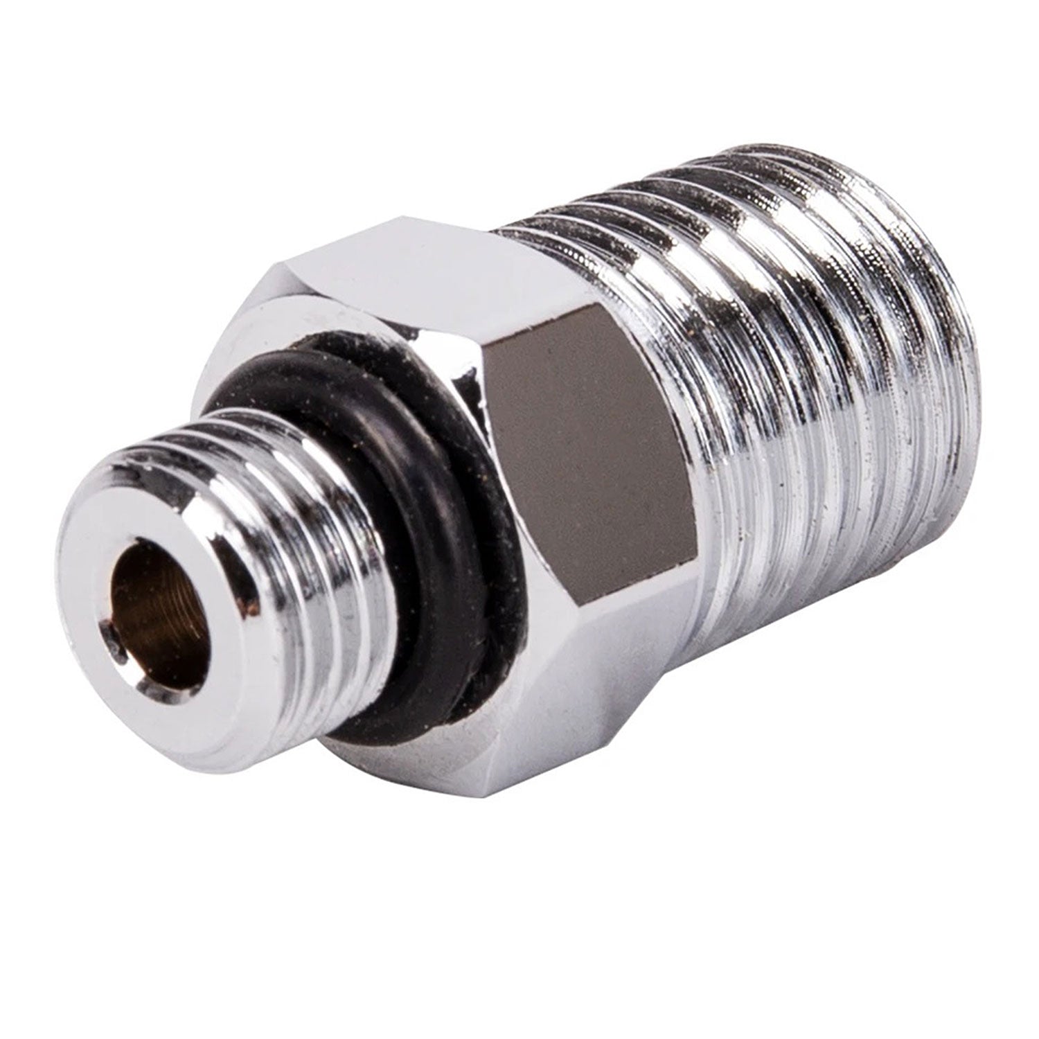 Trident 1/4 NPT Male X 3/8 NPT Male Regulator Сhromed Adapter | DIPNDIVE
