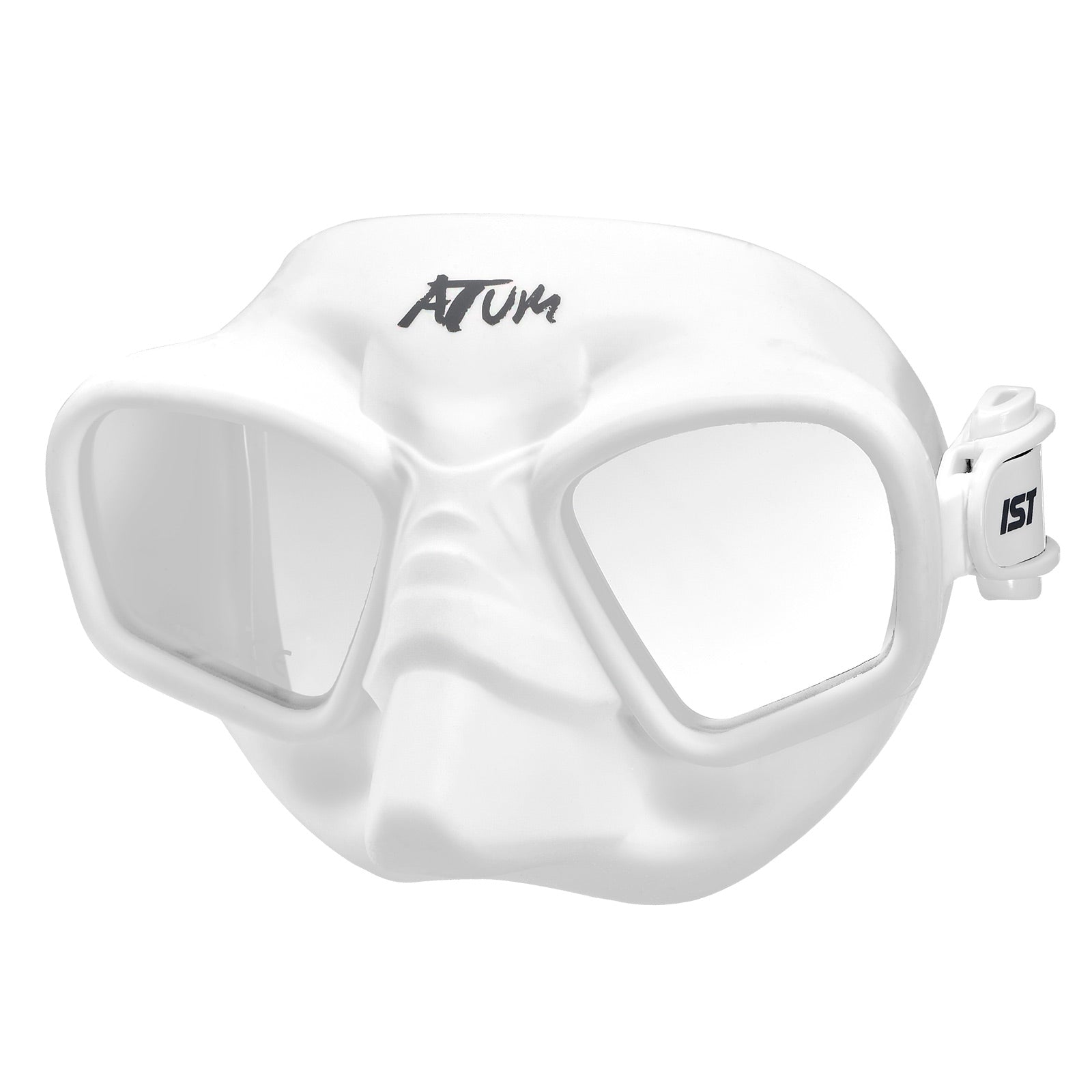 Open Box IST Atum Frameless Dive Mask - White | DIPNDIVE