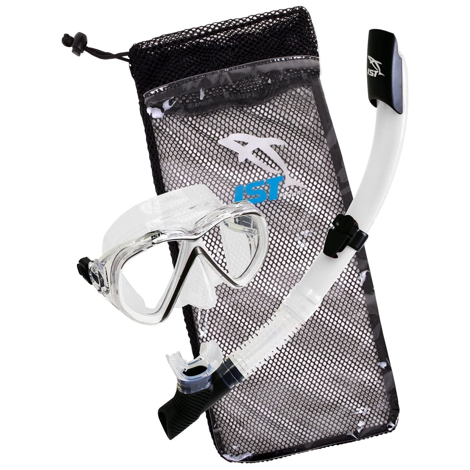 Used IST Snorkeling Combo Set for Kids - Clear / White | DIPNDIVE