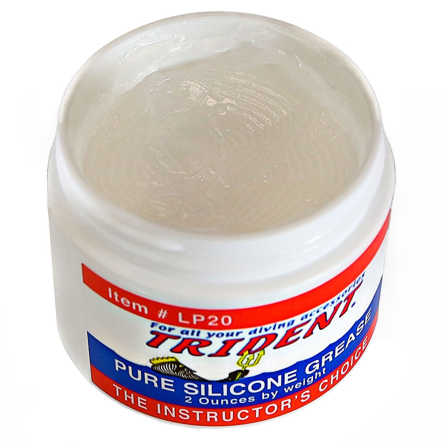 Trident Silicone Grease 100% Pure Lubricant 2 oz Accessories | DIPNDIVE
